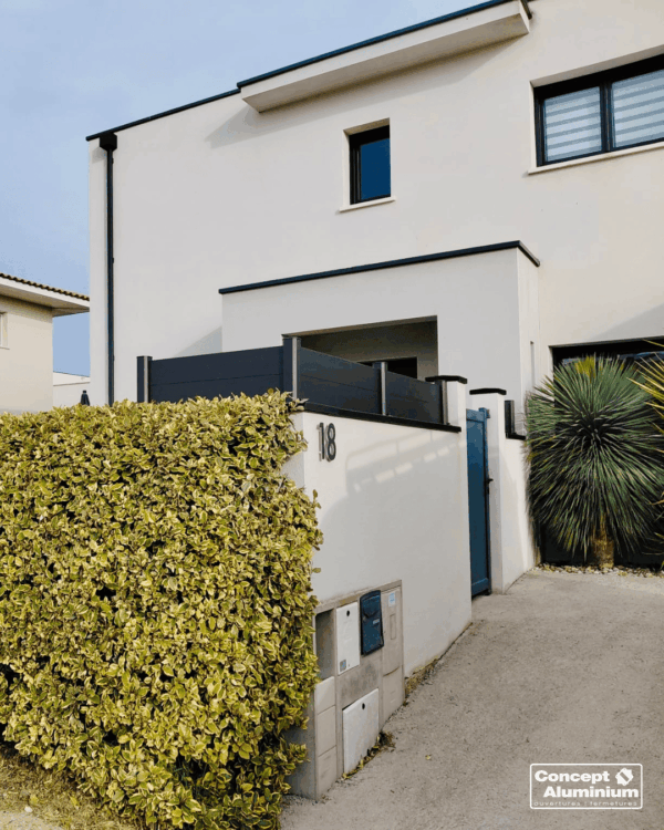 Clôture aluminium La Toulousaine à Jacou